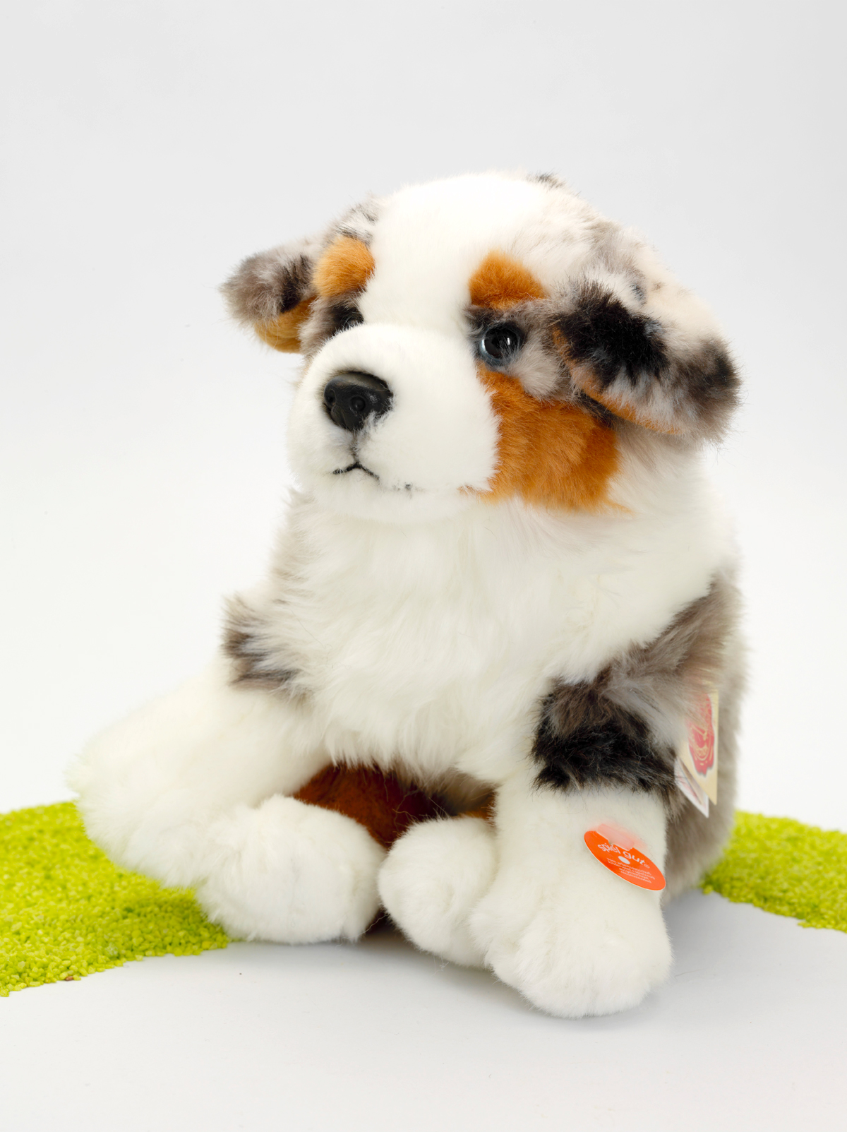 Plüschtier Welpe Australian Shephard sitzend 22cm-TED00091935